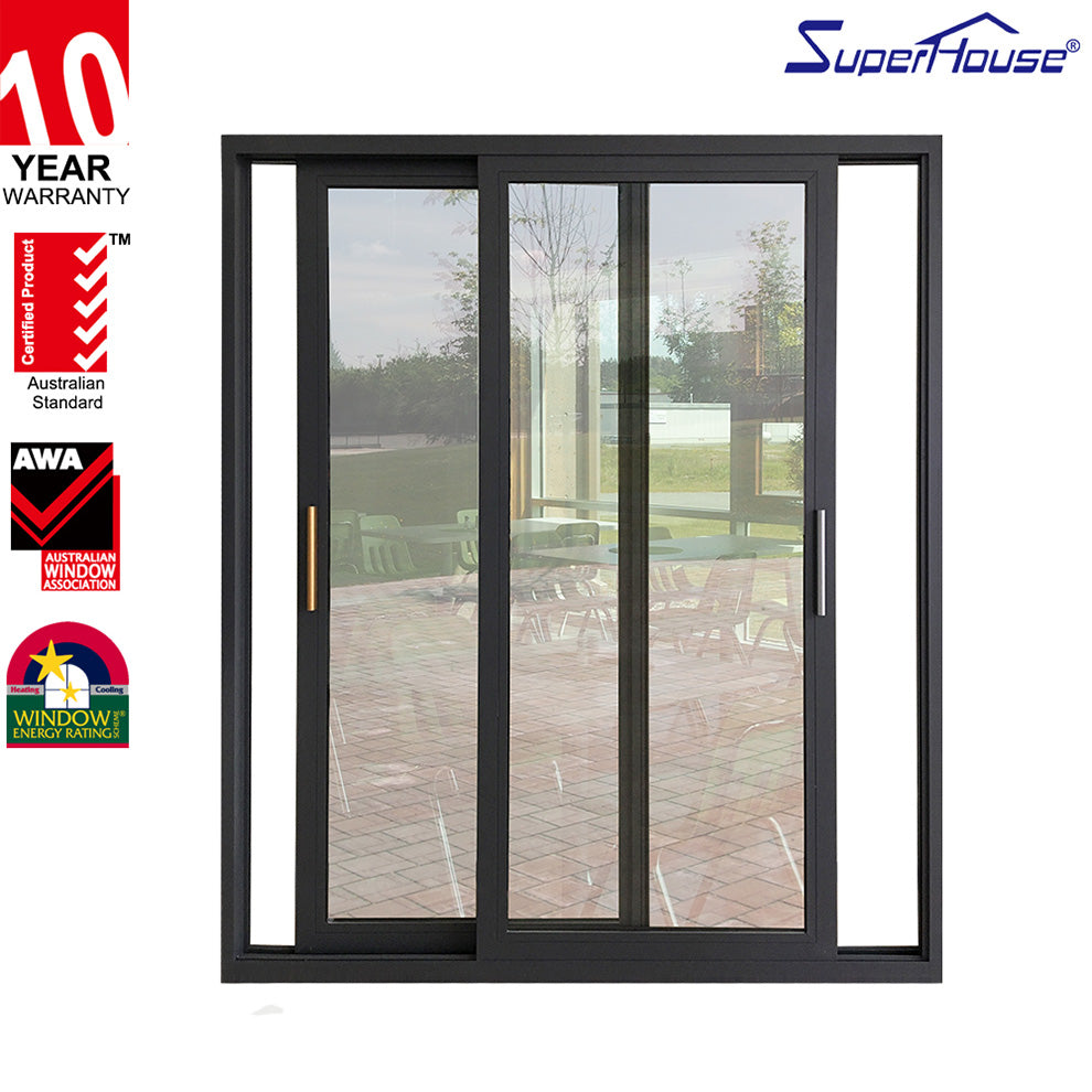 Superhouse Australian Standard Aluminum Horizontal Sliding Door With R ...