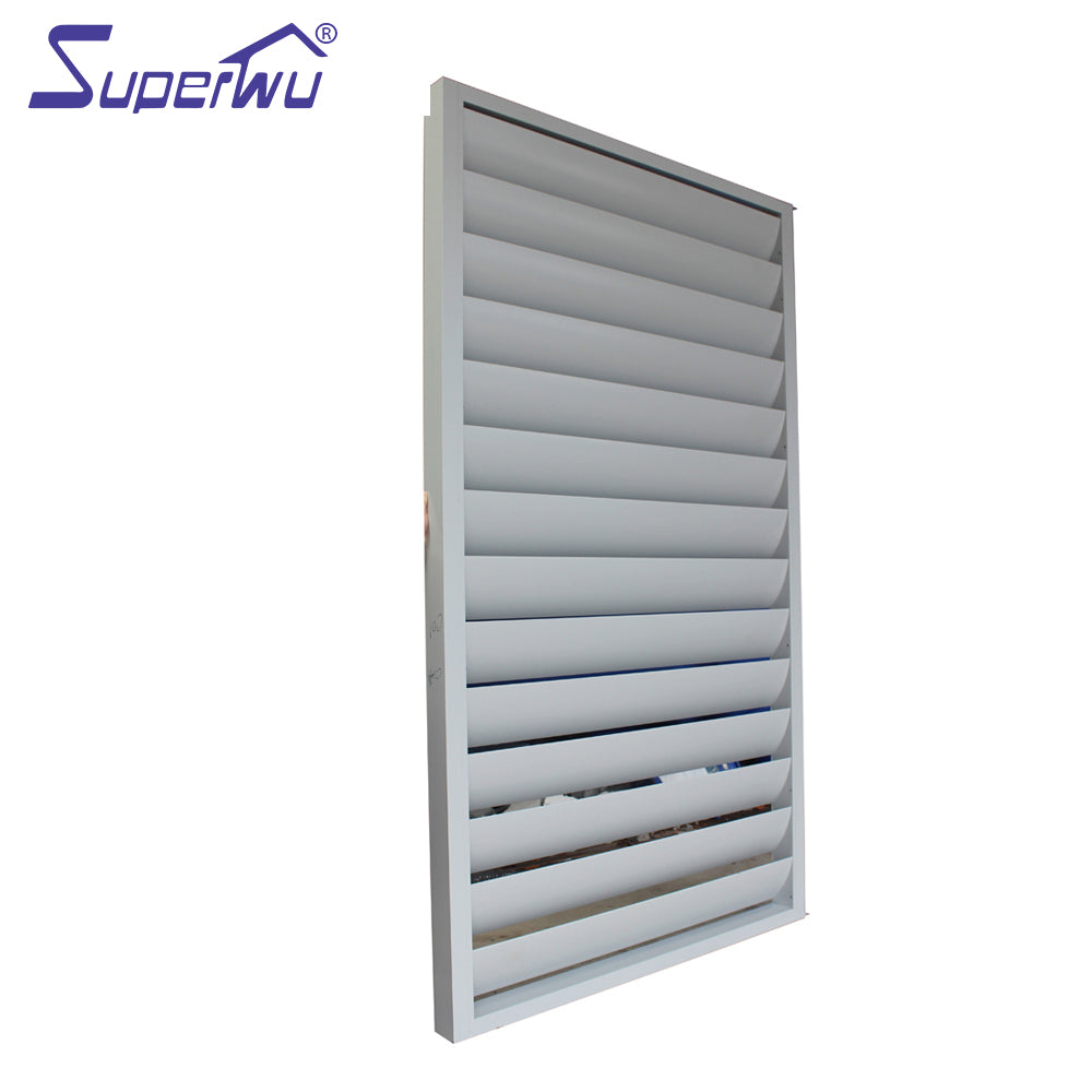 Superhouse Aluminium balcony concrete louvers simple shutter windows ...