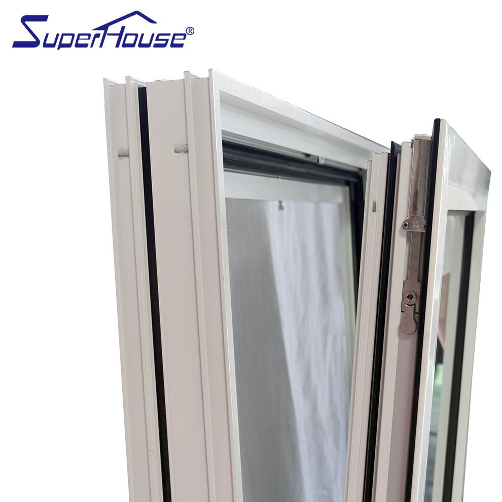 Superhouse UAS Miami DADE standard aluminium tilt and turn window with ...